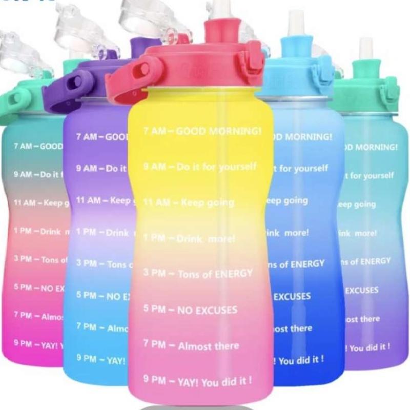 Jual OEM Quifit Botol Air Minum 2 L Tutup Botol FlipFlop Pengunci di ...