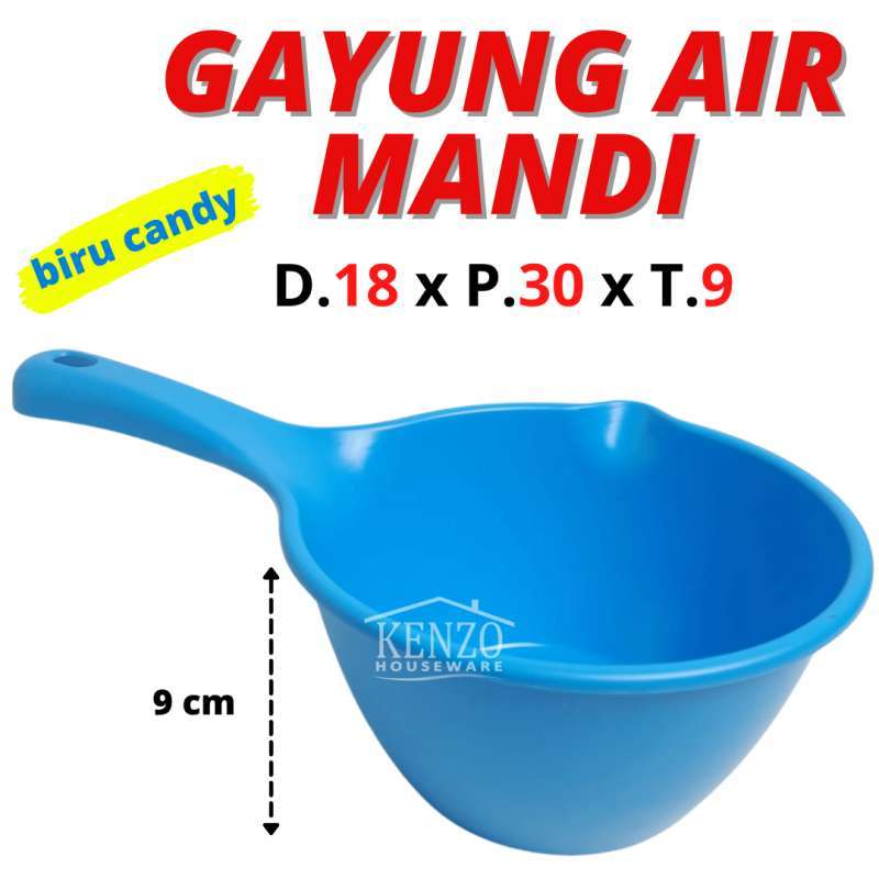 Jual Gayung Air Mandi Plastik Gayung Wc Ciduk Water Scoop Polos Warna ...