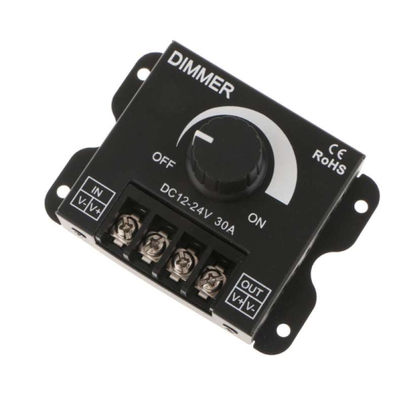 Promo Rotary LED Dimmer Switch Knob Controller for Single Color LED ...