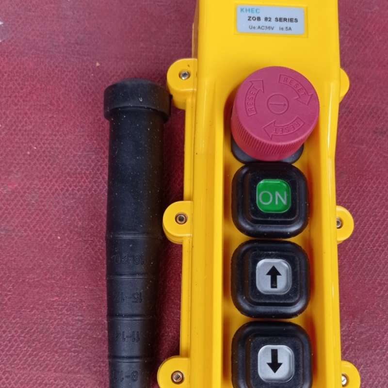 Jual Remote Control Chain Hoist/push Button 4 Tombol Di Seller Berkah ...