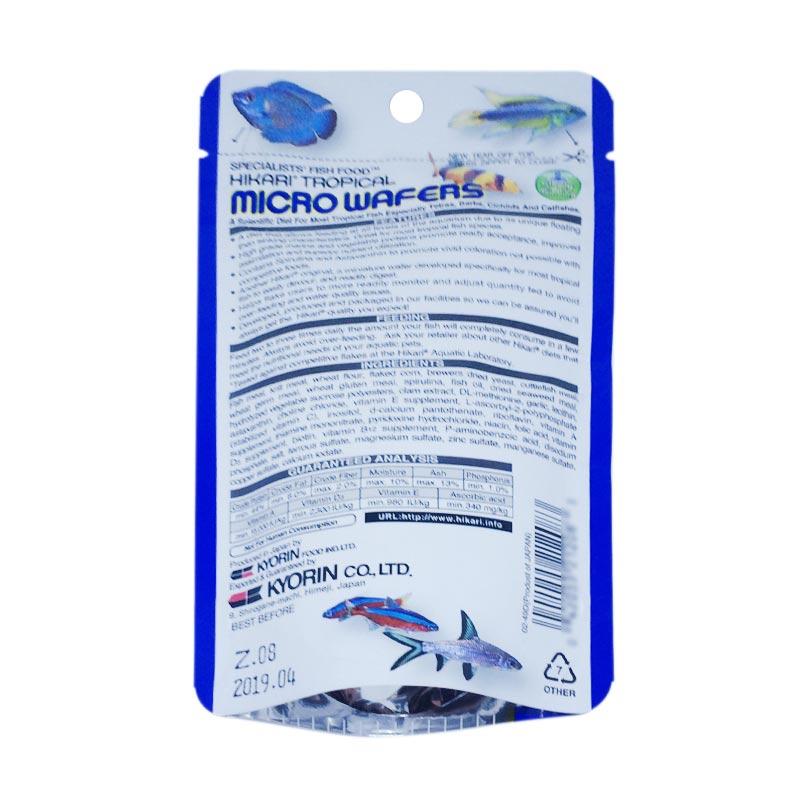 Jual Hikari Micro Wafers Pakan Ikan [45 g] di Seller ft_fast_track ...