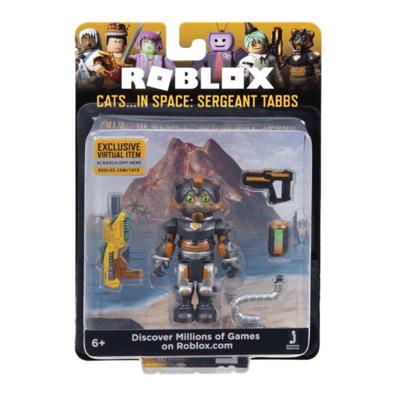 Jual Roblox Rog Core Figures Asst - Cats In Space - Sergeant Tabbs Di ...
