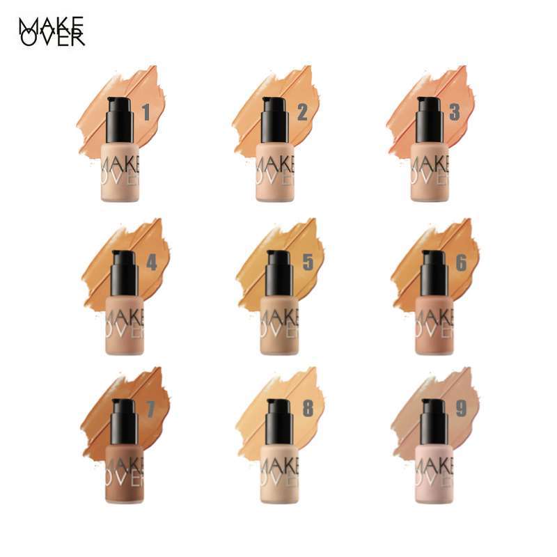 Jual Makeover Ultra Cover Liquid Matte Foundation 33ml - 02 Pink Shade ...