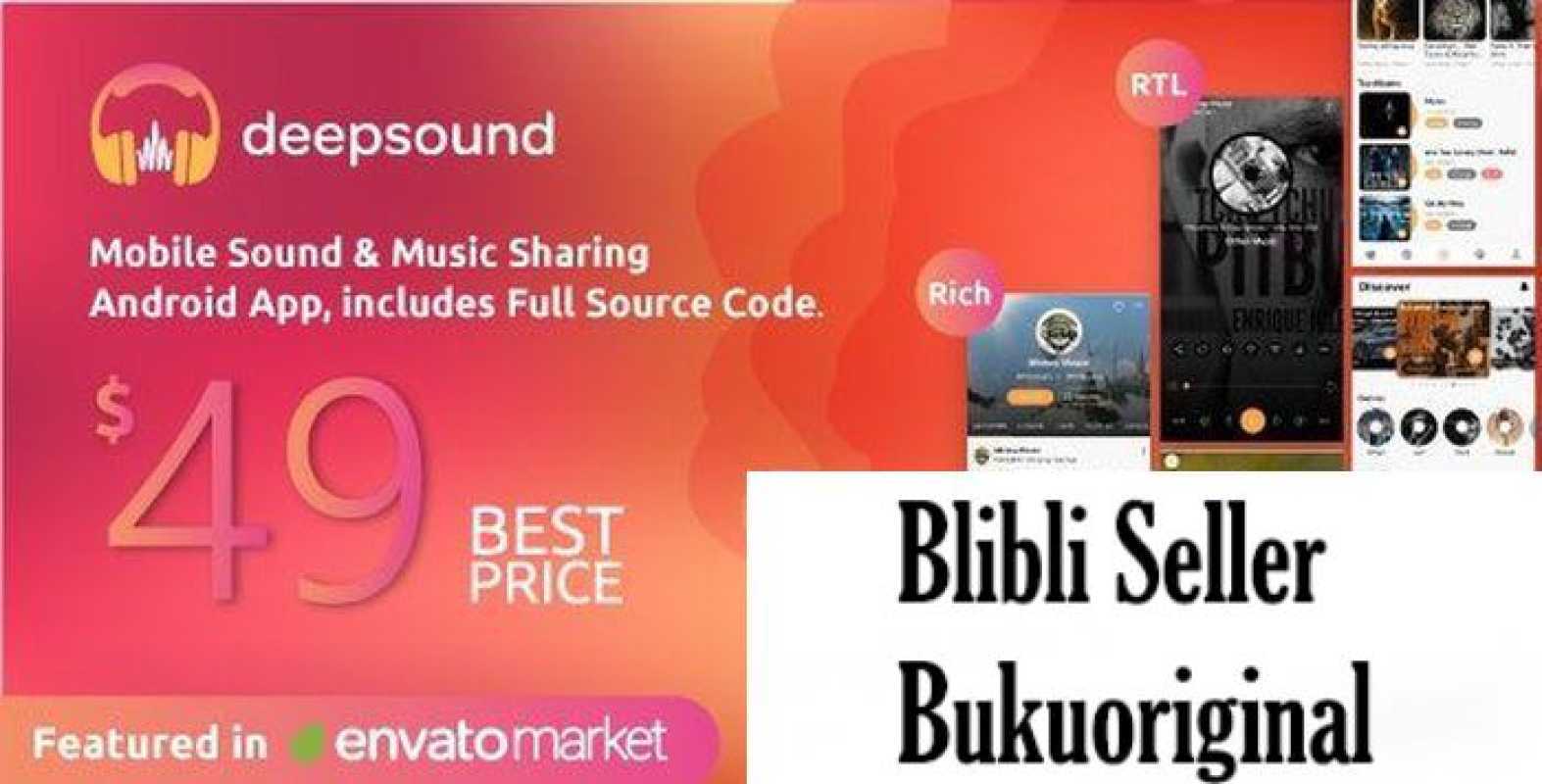 Jual Aplikasi Deepsound Android Mobile Sound Music Sharing Platform Mo ...