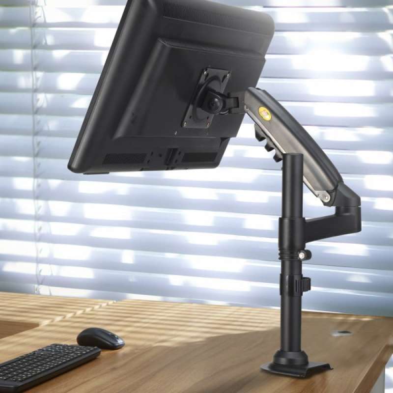 Promo Bracket monitor breket tv monitor meja gas strut 17' up to 30 ...