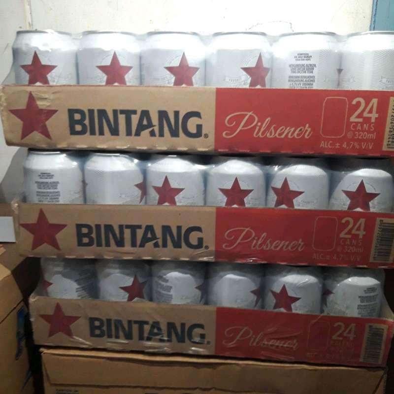 Jual Bir Bintang Kaleng 320ml X24 Di Seller K-lontong189 - Pejagalan ...