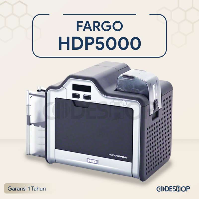 Jual HDP5000E (SINGLE SIDE) - PRINTER ID CARD FARGO HDP5000 - Silver di ...