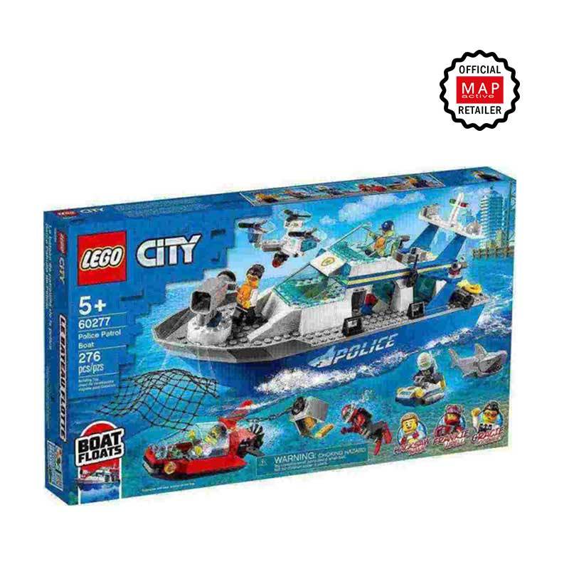 Jual Lego City 60277 Police Patrol Boat Di Seller Lego Store - Gudang ...