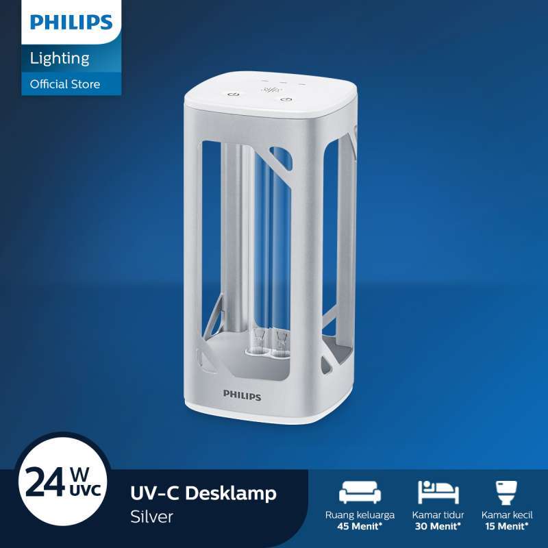 Jual Philips UVC Desk Lamp (Silver) di Seller Philips Lighting Official ...