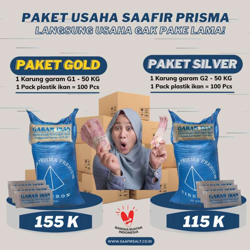 Jual Garam Industri Farmasi Di Seller Saafir Prisma Indonesia - Kelapa ...