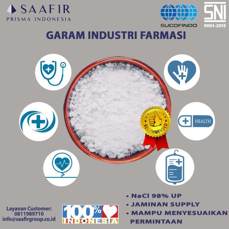 Jual Garam Industri Farmasi Di Seller Saafir Prisma Indonesia - Kelapa ...