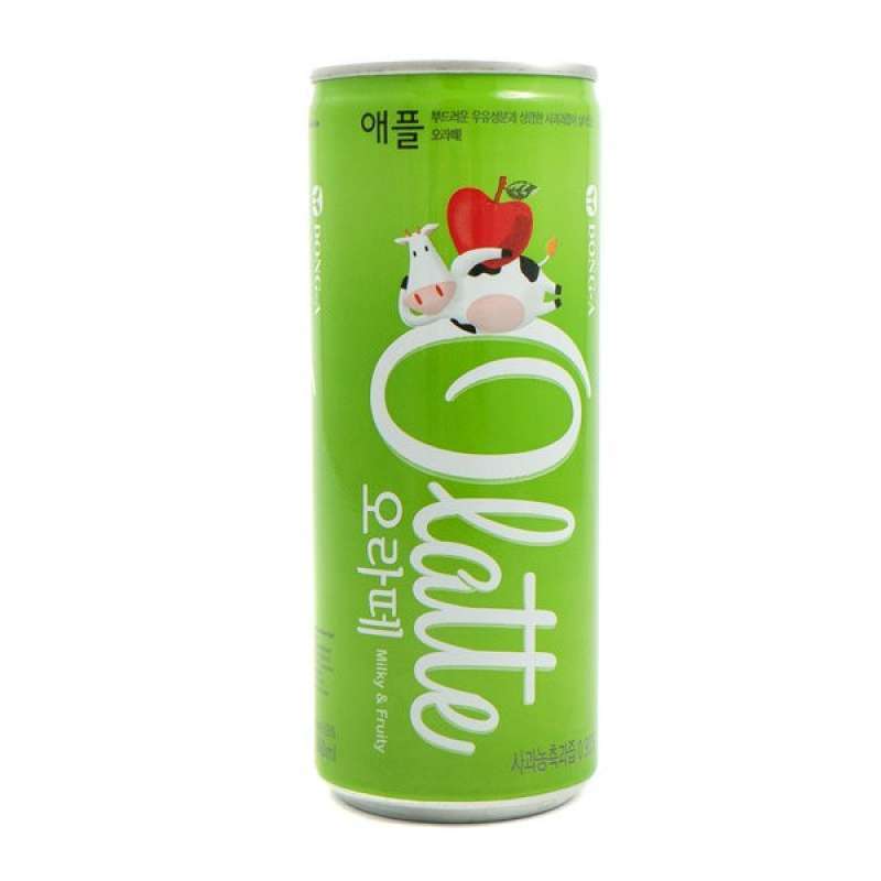 Jual Olatte Apple Milk 240ml - Dong-a Olate Minuman Susu Rasa Apel ...
