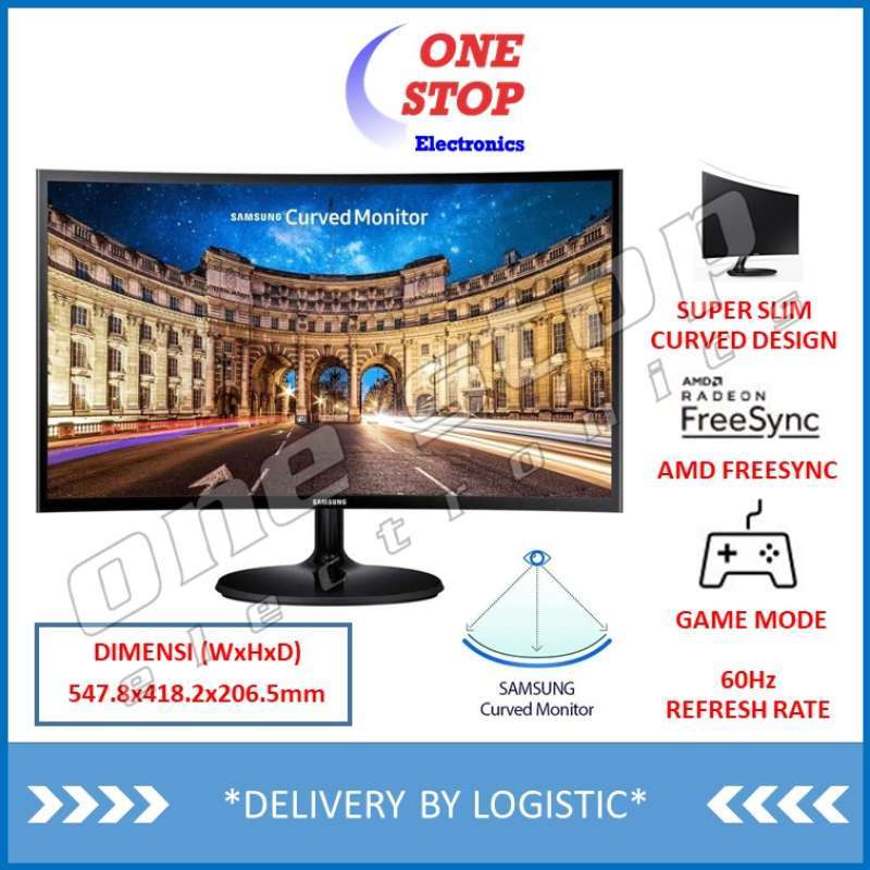 Jual [GARANSI RESMI] SAMSUNG C24F390 Full HD Curved Monitor 24 Inch ...