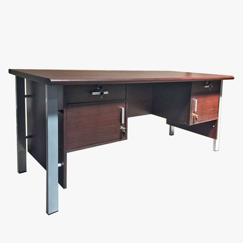 Promo Meja Kerja/ Meja Kantor Kaki Besi 1 Biro Diskon 45% Di Seller ...