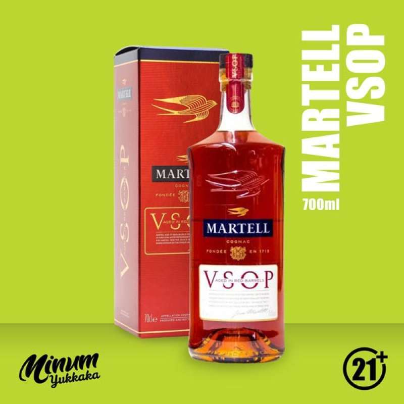 Jual Martell Red Barrel VSOP 700ml di Seller Minum Yuk Kaka - Marga Mulya, Kota Bekasi | Blibli