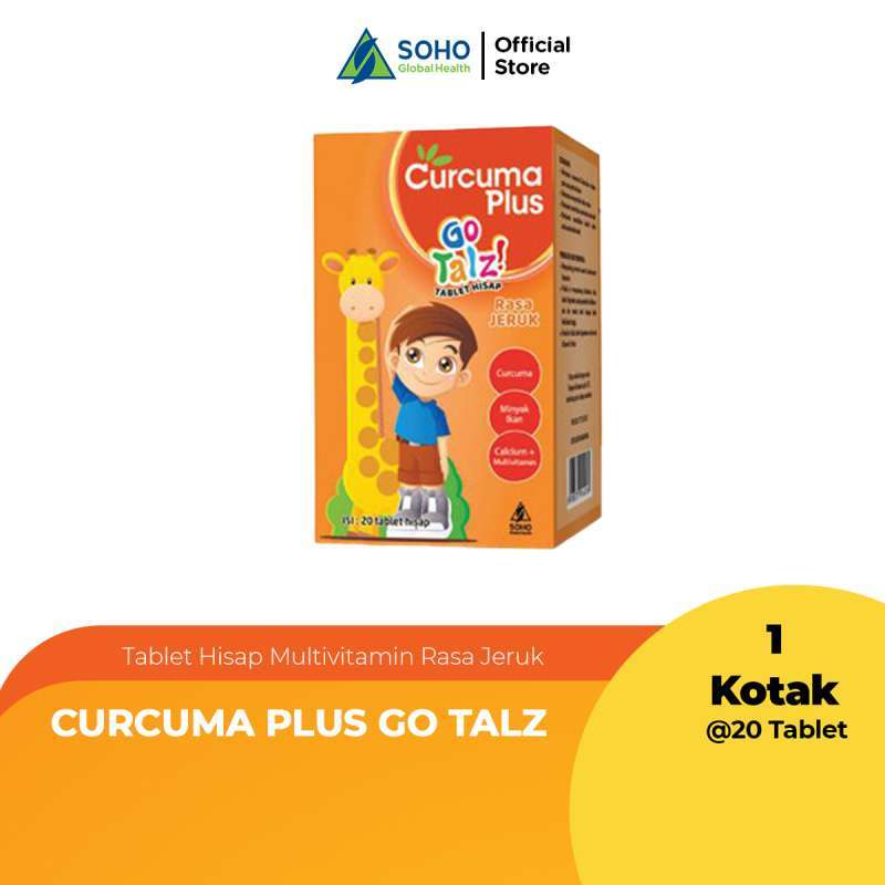 Jual Curcuma Plus - Go Talz - Isi 20 Tablet di Seller Noroid Official ...