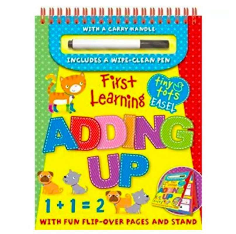 Jual Tiny Tots Easel First Learning Adding Up Wipe Clean Buku Belajar ...