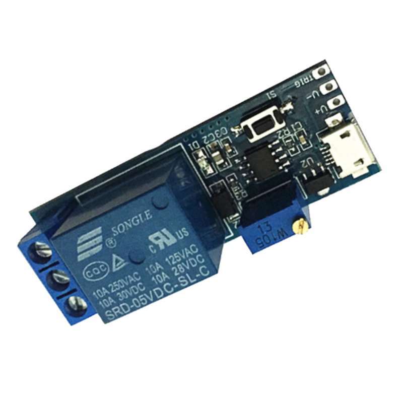 Jual 5V~30V Micro USB Power Relay Timer Control Module Trigger Delay ...