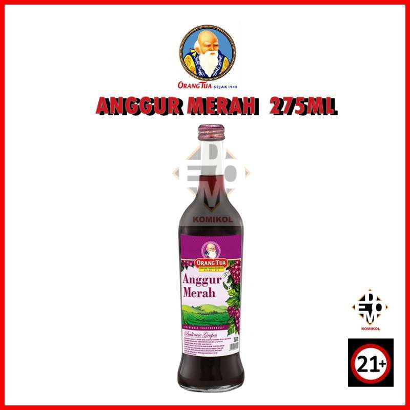 Jual ANGGUR MERAH ORANG TUA AMER 275ml di Seller DOMEKOM - Duri Kosambi ...