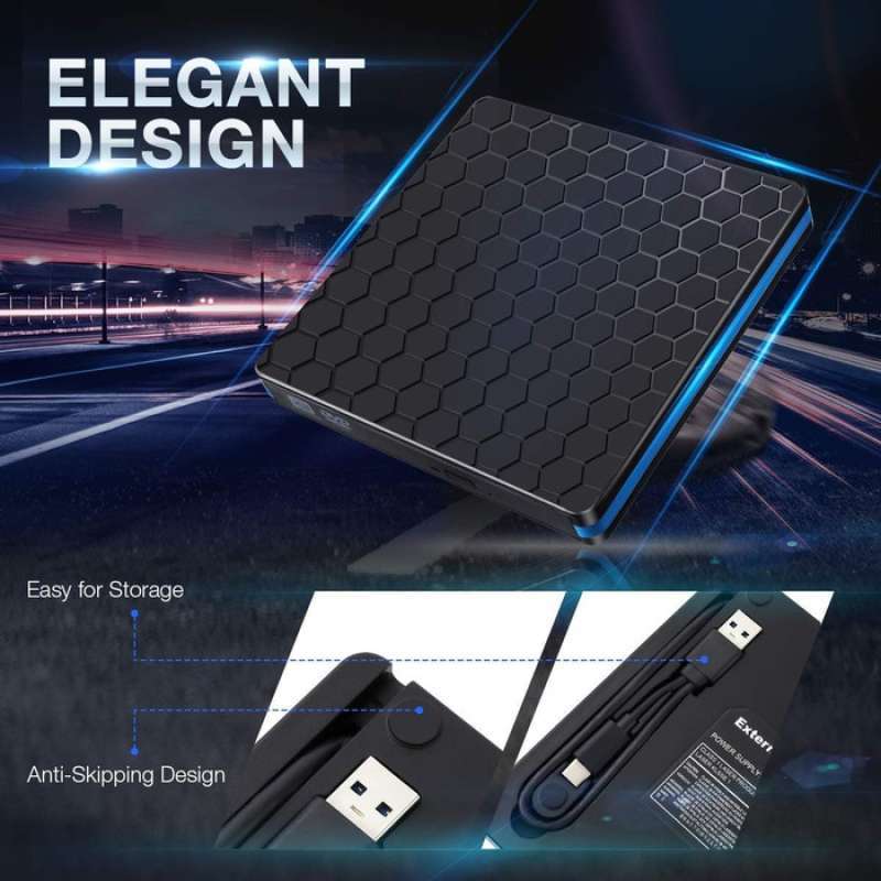 Promo M-TECH DVD External USB Type C DVDRW eksternal Laptop - DVDRW ...
