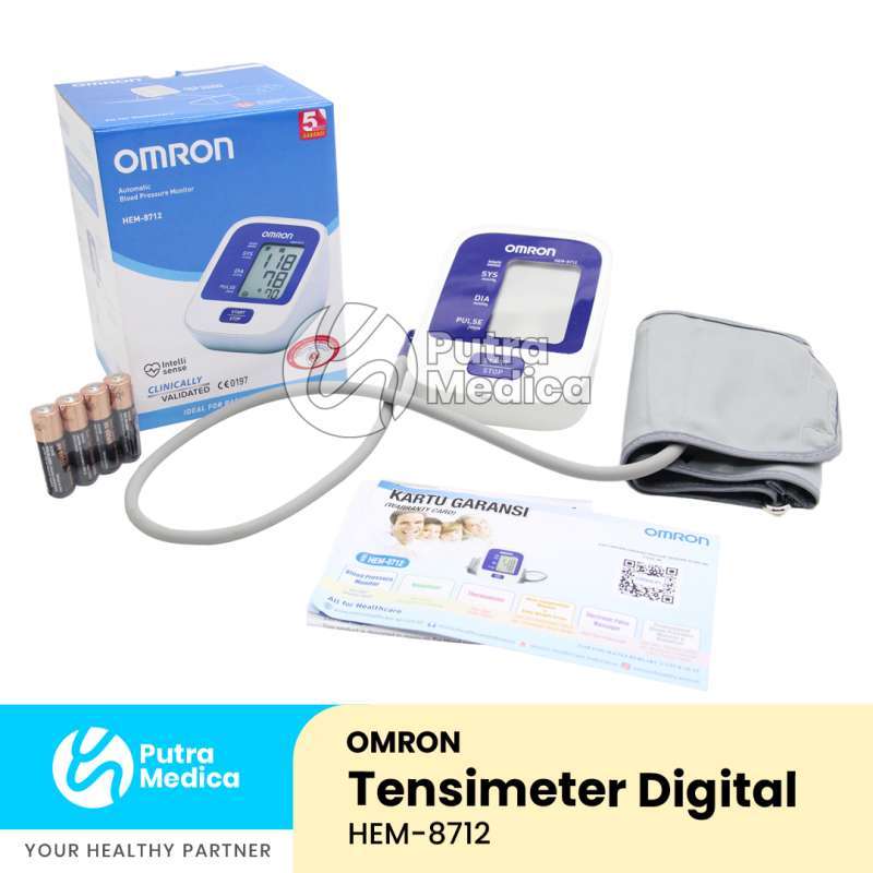 Jual Omron Tensimeter Digital HEM 8712 / Tensi Elektrik / Alat Ukur ...