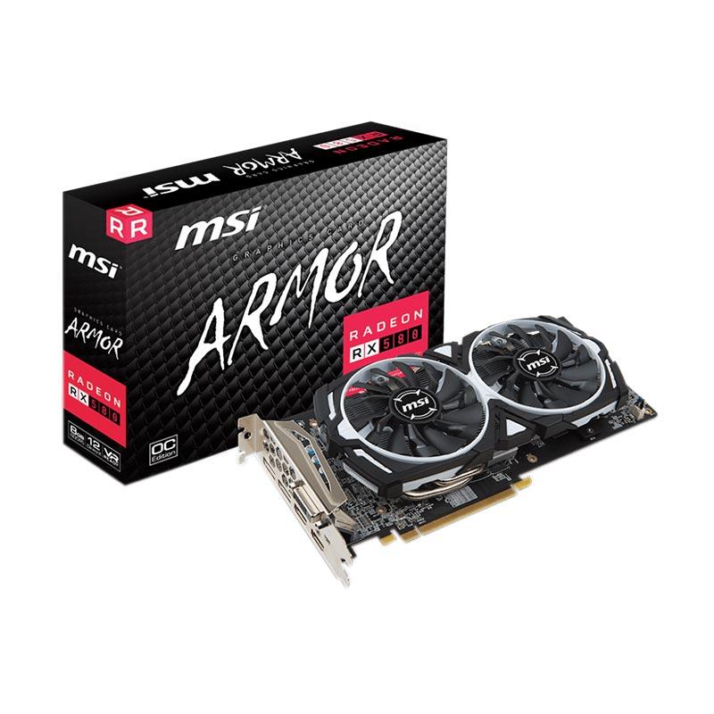 Jual MSi RX 580 Armor 8G OC Graphic Card - - di Seller JC-COM - JC-COM ...