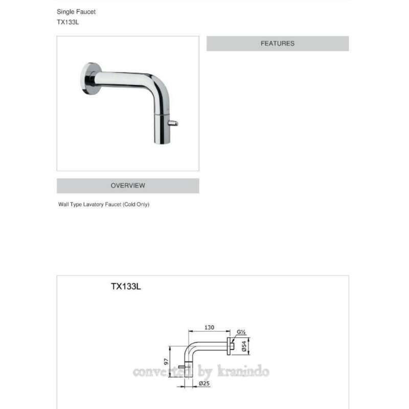 Jual Kran Toto Tx133l Di Seller Cipta Jnj1 - Johar Baru, Kota Jakarta ...