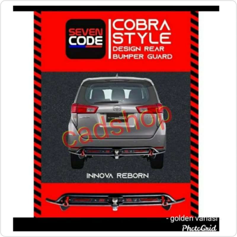 Jual Towing Belakang - Pengaman Belakang Cobra Innova Reborn Seven Code ...