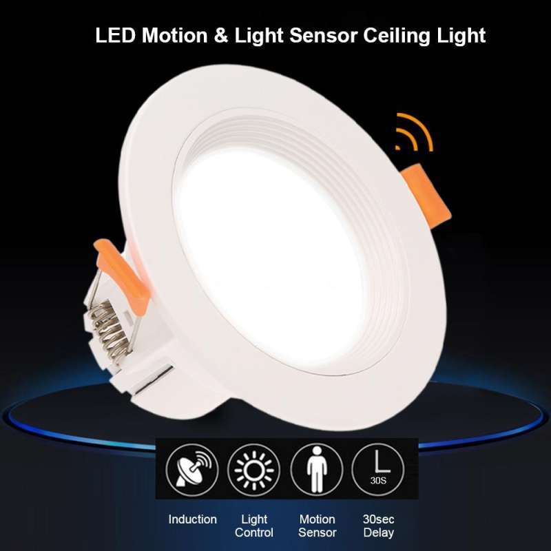 Jual Lampu Downlight LED 7W 7W Dengan Sensor Gerak untuk Rumah - Kantor ...