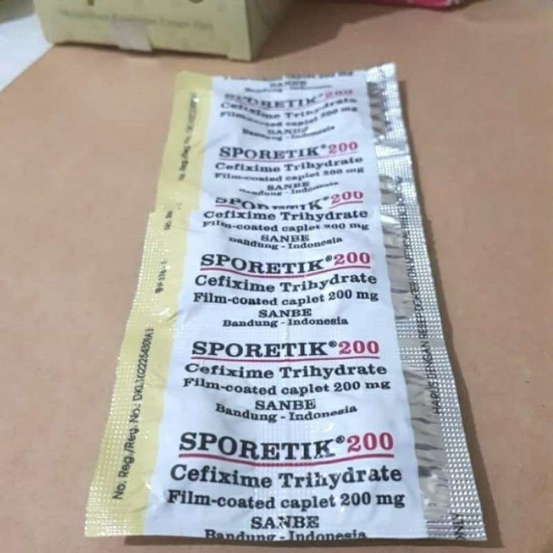 Jual sporetik 200mg per strip di Seller Jakarta Sehat - Pal Meriam ...