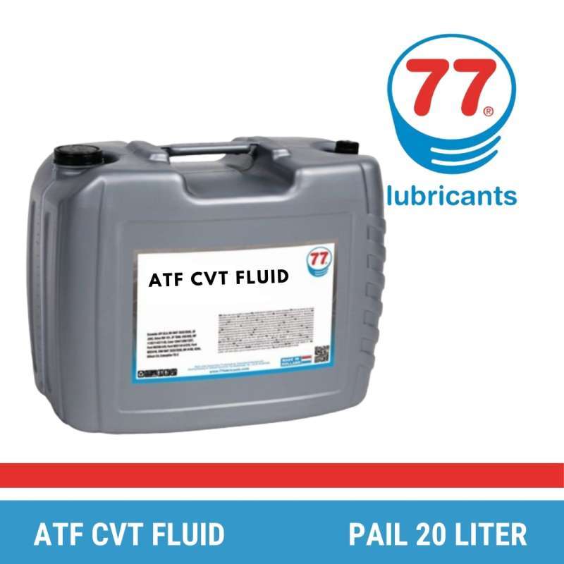 Jual ATF 77 LUBRICANTS CVT FLUID (PAIL 20 LITER) di Seller Point - Pejuang, Kota Bekasi | Blibli