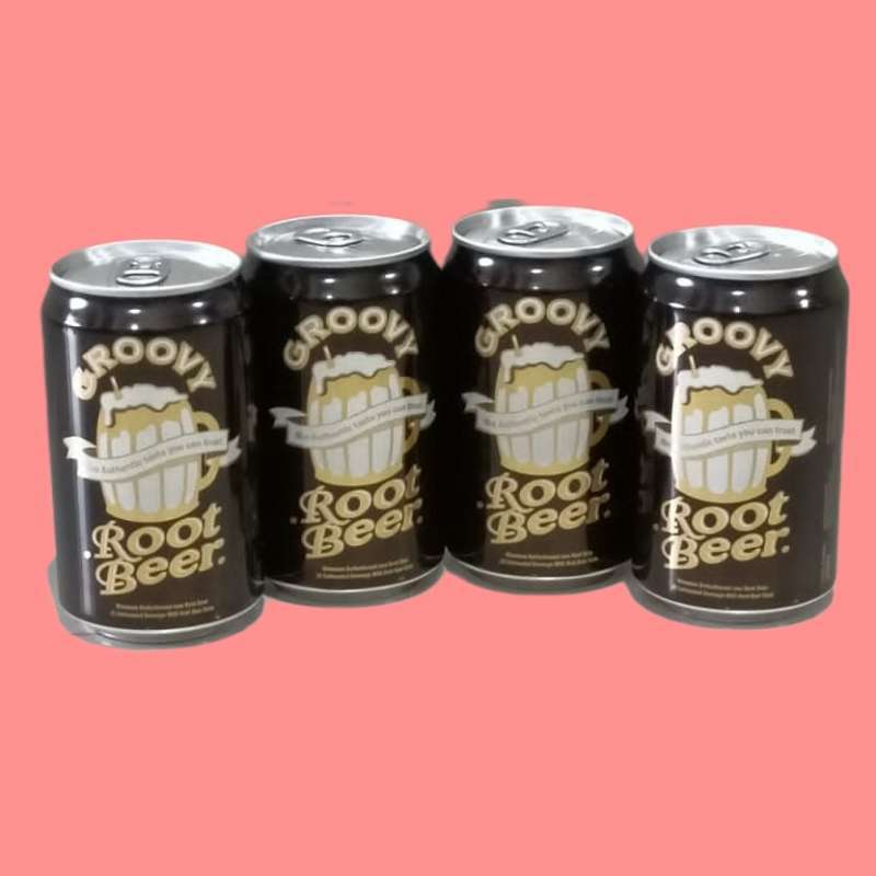 Jual The Groovy Taste Root Beer 330ml [24 Kaleng/karton] Di Seller ...