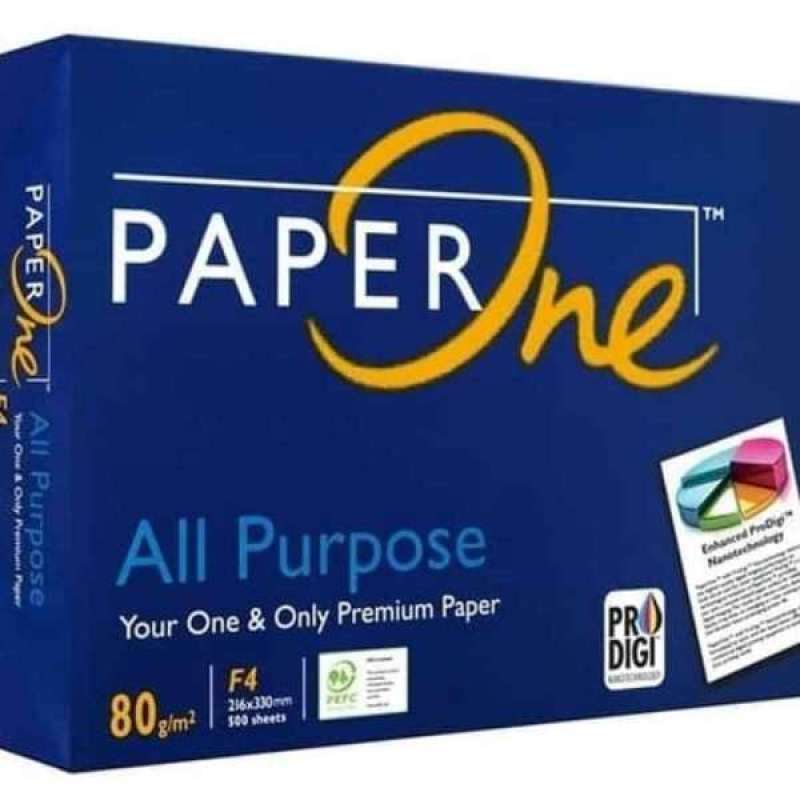 Jual Kertas Hvs Paper One F4 (80 Gram) 1 Rim Di Seller Sahabat Toner - Guntur, Kota Jakarta ...