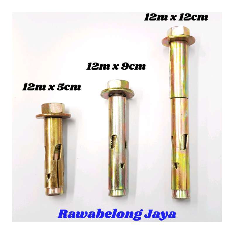 Jual Dynabolt Ukuran - 12mm X 12cm Di Seller Tb Rawabelong Jaya ...
