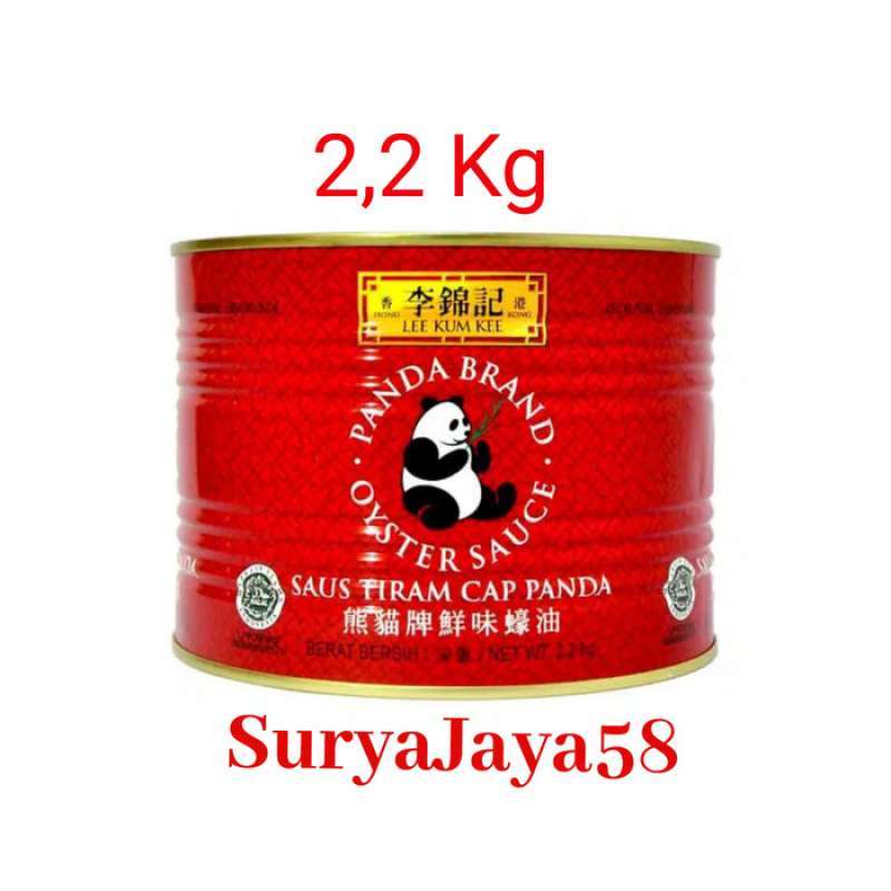 Jual Saus Tiram Cap Panda Lee Kum Kee Oyster Sauce 2,2kg | saus tiram ...