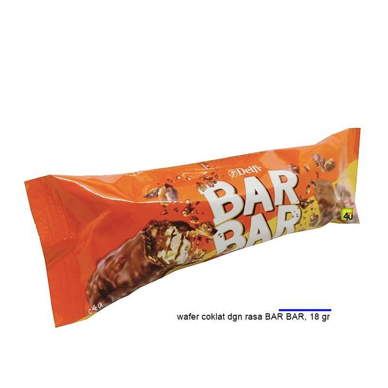 Promo Delfi BAR BAR - Crispy Chocolate Wafer - 18gr Diskon 15% di ...