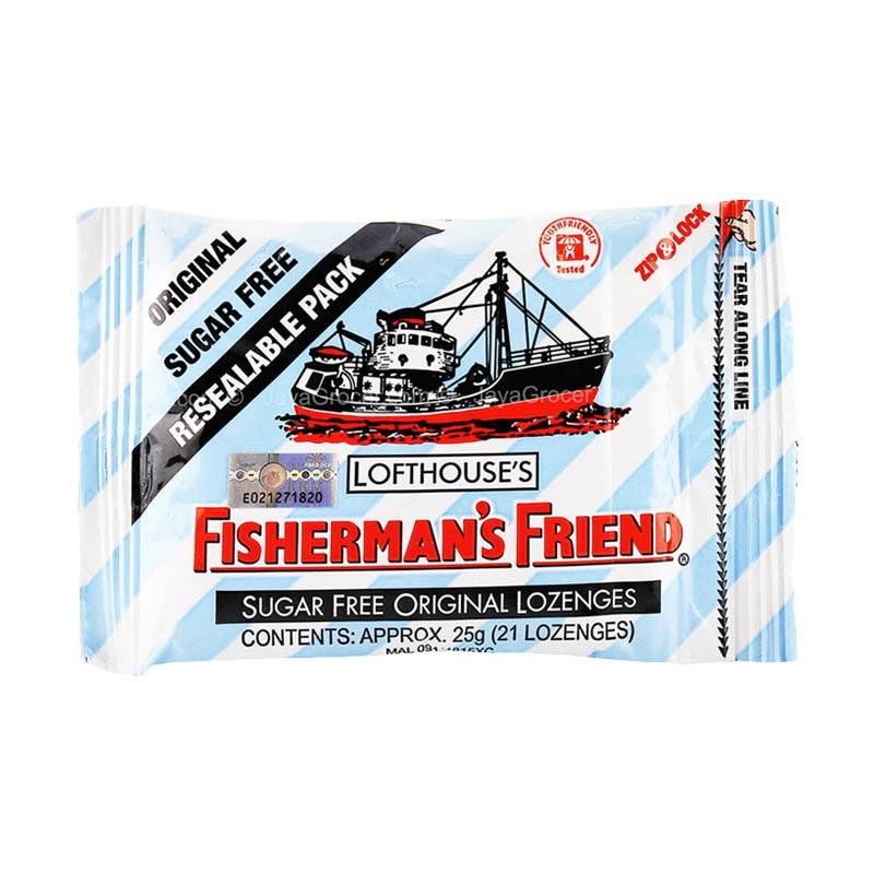 Jual Fisherman's Friend Original Lozenges Sugar Free Permen di Seller ...