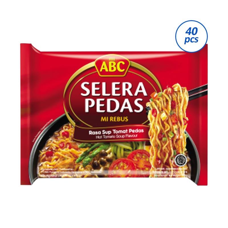 Promo Mie ABC Selera Pedas Rasa Sup Tomat Mie Instan [40 pcs x 70 g ...