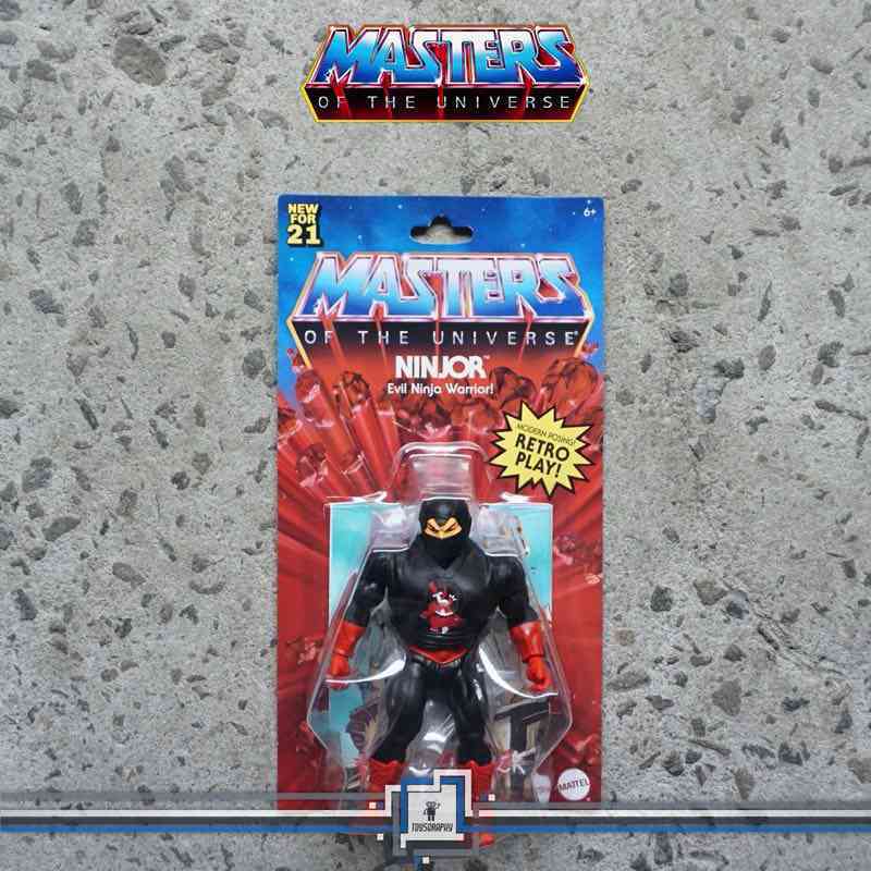 Jual Masters Of The Universe NINJOR Retro MOTU Ninja Warrior Heman ...