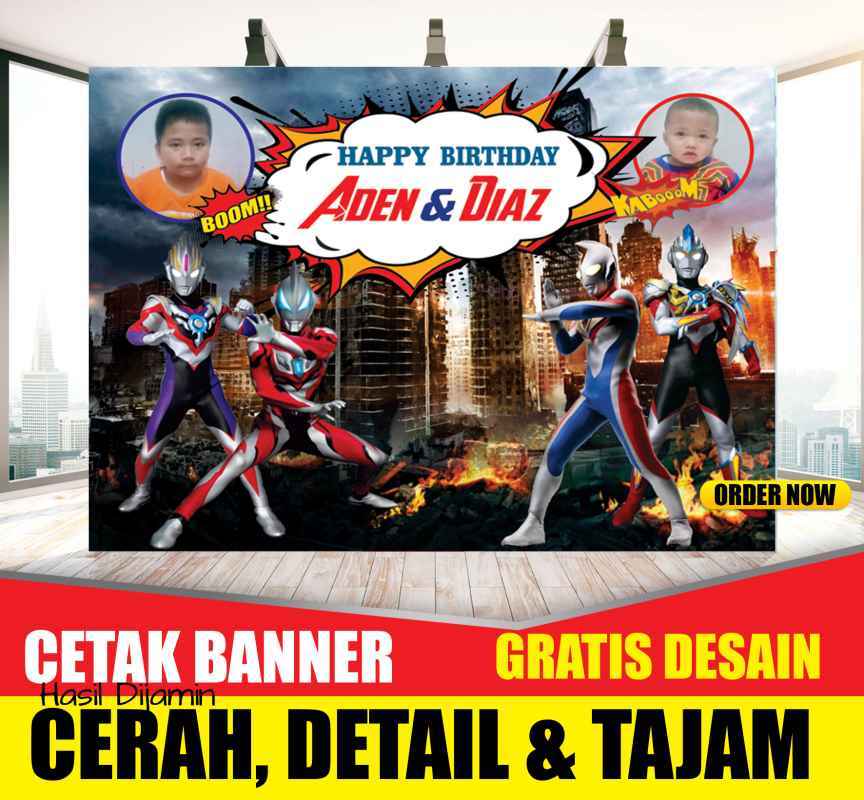 Jual Banner Backdrop Ulang Tahun Anak Harga Termurah Dan Terlengkap ...