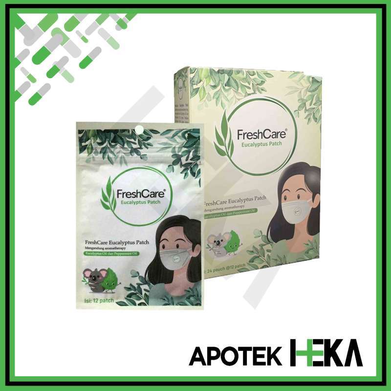 Jual Freshcare Eucalyptus Patch Sachet Isi 12 - Aromaterapi Tempel ...