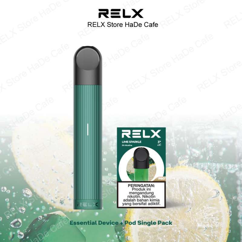 Promo RELX Bundle Essential Green Device and Pod (Isi 1 Pod) Diskon 5% di Seller RELX Store HaDe ...