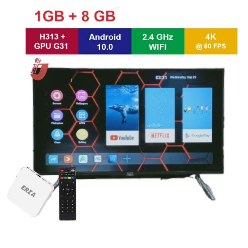 Jual Sharp Aquos Led Tv 42 Inch Smart Android Box Versi 10 2t-c42bd1i ...