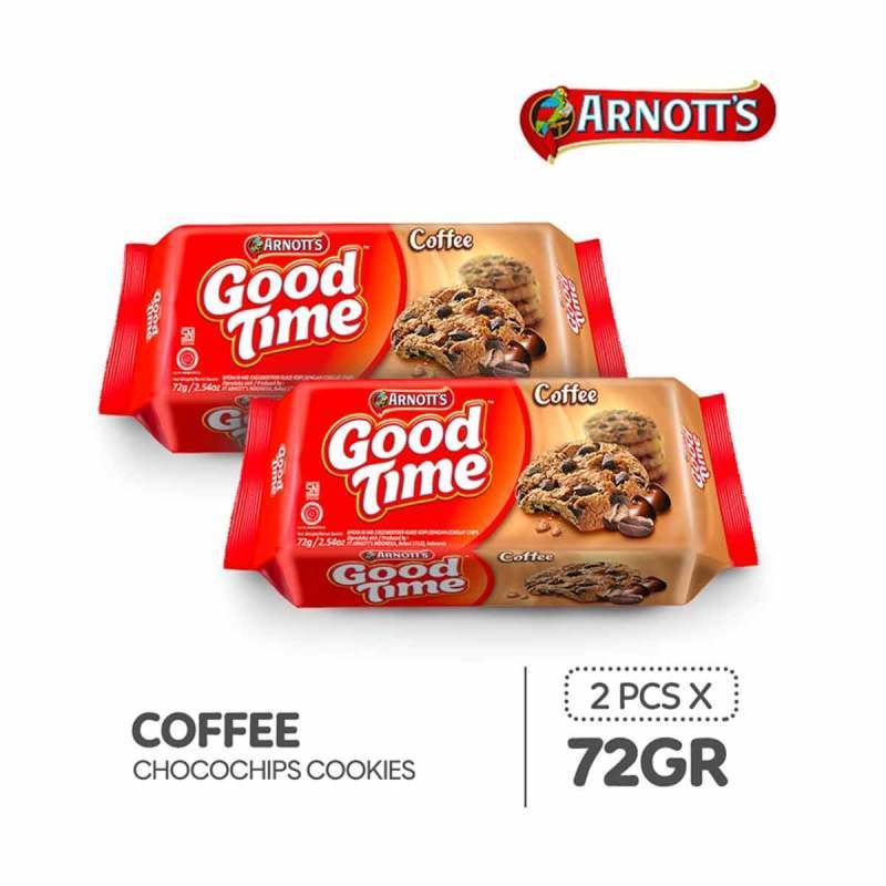 Jual WHS - Bandung - Good Time Coffee Chocochips Cookies [72 g/ 2 pcs ...