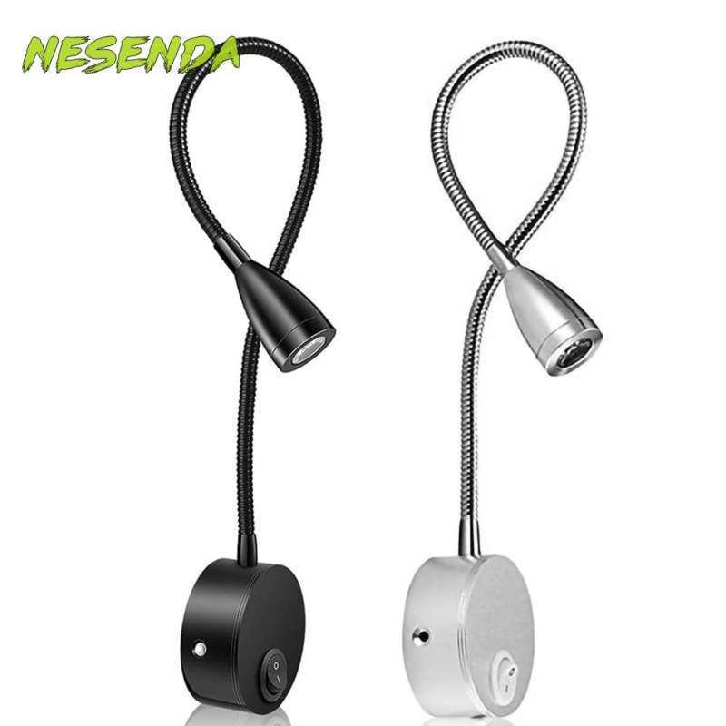 Promo Free Ongkir Nesenda Lampu Sorot Led Leher Angsa Flexible Rotasi ...