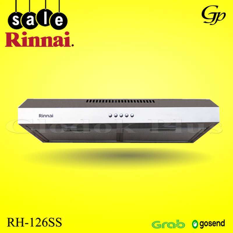 Promo Rinnai Rh-126Ss Cooker Hood Rh126Ss Penghisap Asap 126 Ss Rinai 60Cm Diskon 16% di Seller ...
