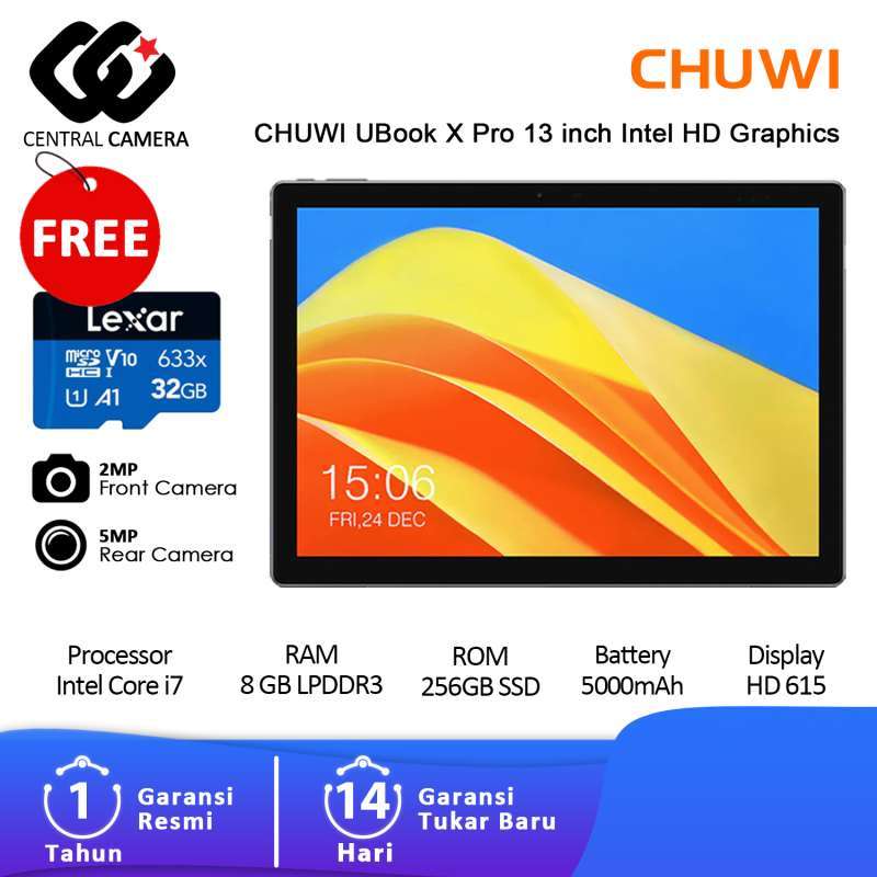 Promo Chuwi Ubook X Pro Tablet 13 Inch Windows 11 Intel Hd Graphics ...