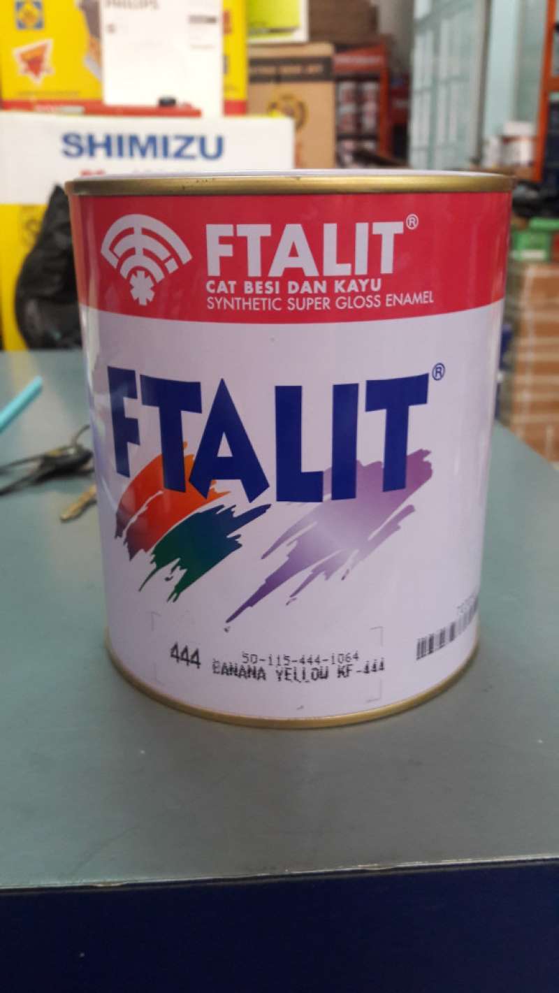 Promo Cat Minyak Ftalit 444 Banana Yellow 1 Kg Diskon 24% Di Seller ...