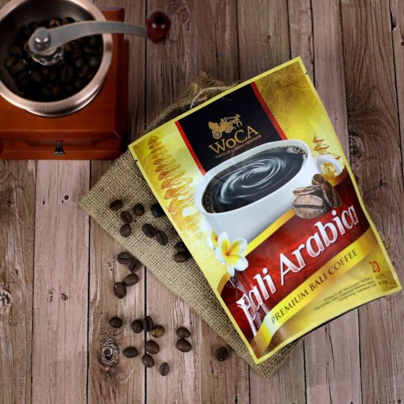 Jual WoCA Bali Kintamani Arabica Kopi Bubuk [20 Sachet] di Seller ...