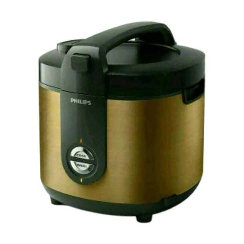 Jual Philips HD3128 Rice Cooker - Gold [2L] di Seller WAHANA SUPER ...